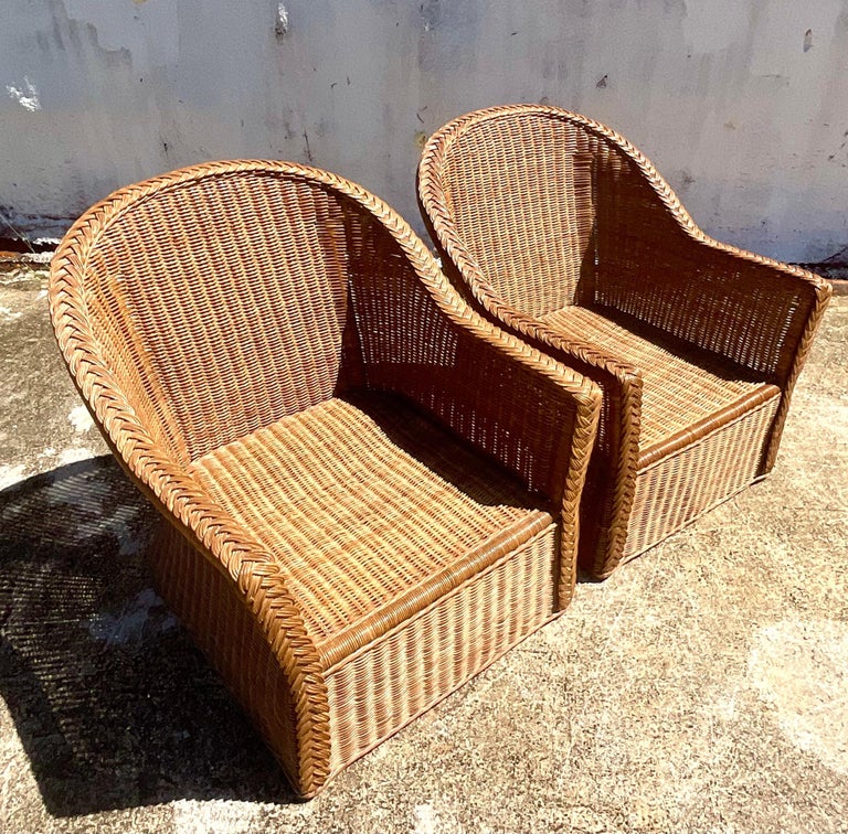 Organic Modern Sarah Bartholomew Cape Collection Chatham Lounge Chairs ...