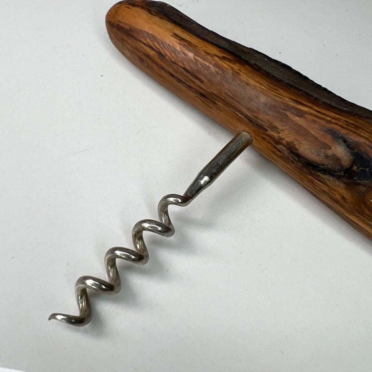 Organic Modern Vintage Corkscrew Bottle Opener Wood Cork Puller For ...