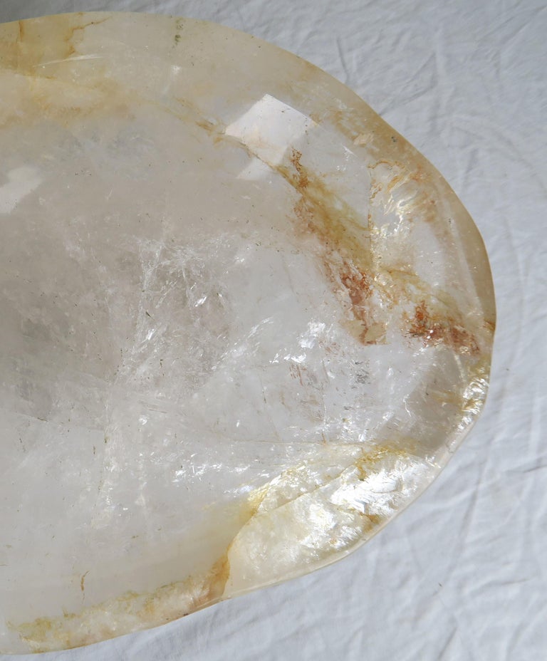 Organic Rock Crystal Bowl at 1stDibs