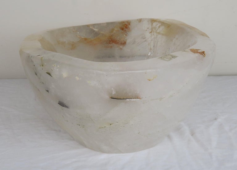 Organic Rock Crystal Bowl at 1stDibs