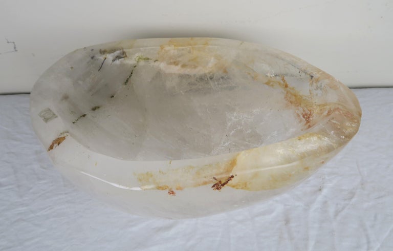 Organic Rock Crystal Bowl at 1stDibs