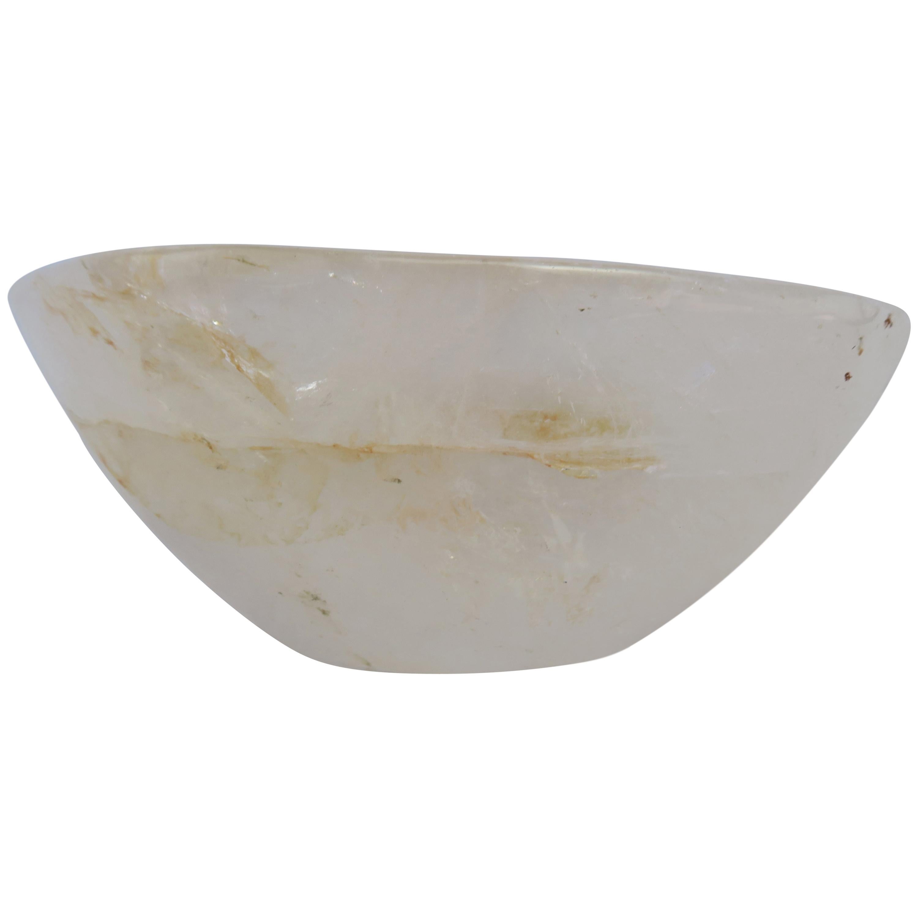 Organic Rock Crystal Bowl at 1stDibs