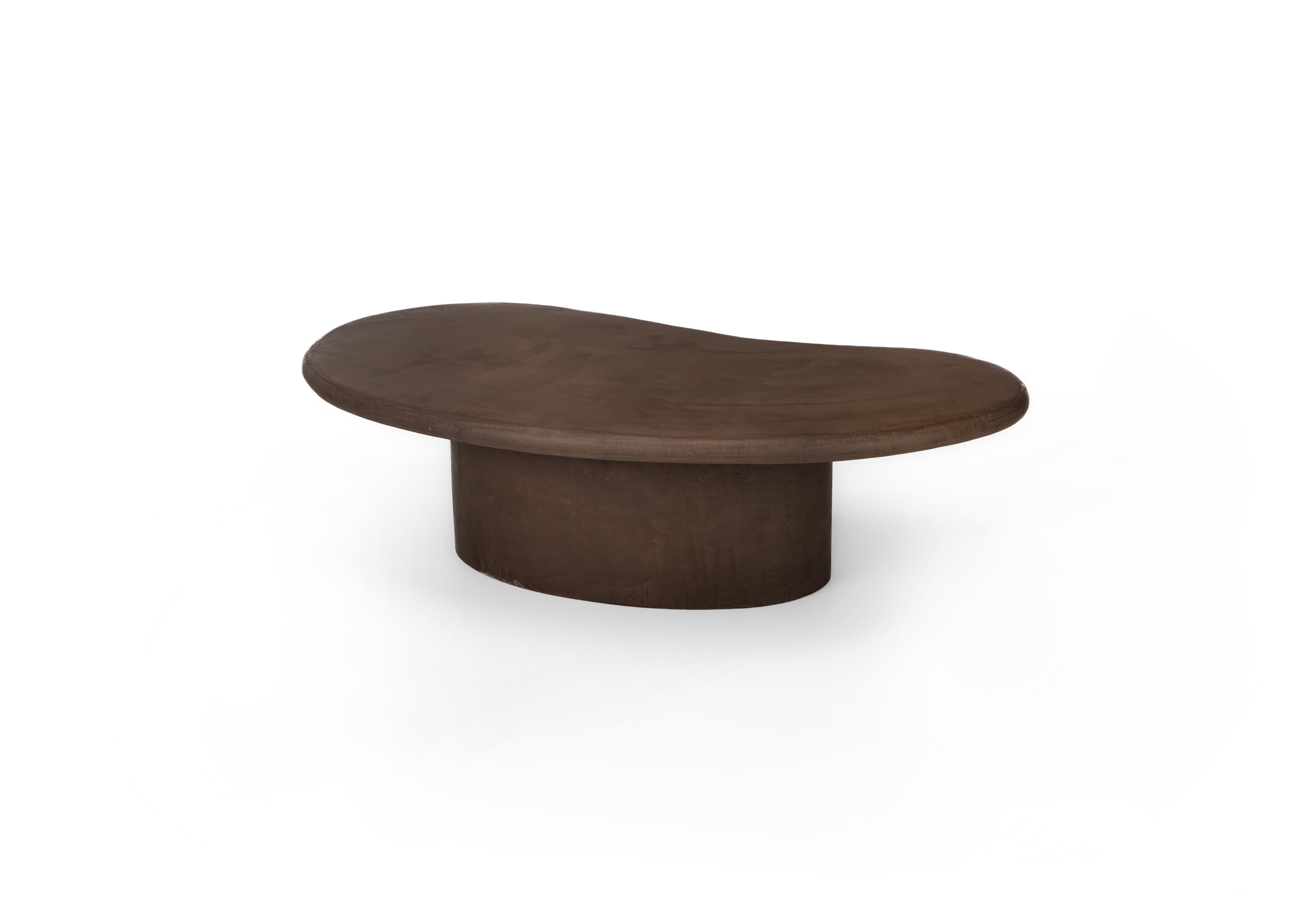 Organic Shaped Mortex Coffee Table "Angus" 130 by Isabelle Beaumont For ...