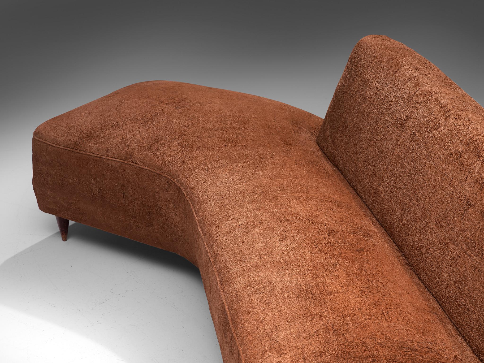 Organic Shaped Sofa in the Style of Taichiro Nakay For Sale at 1stDibs