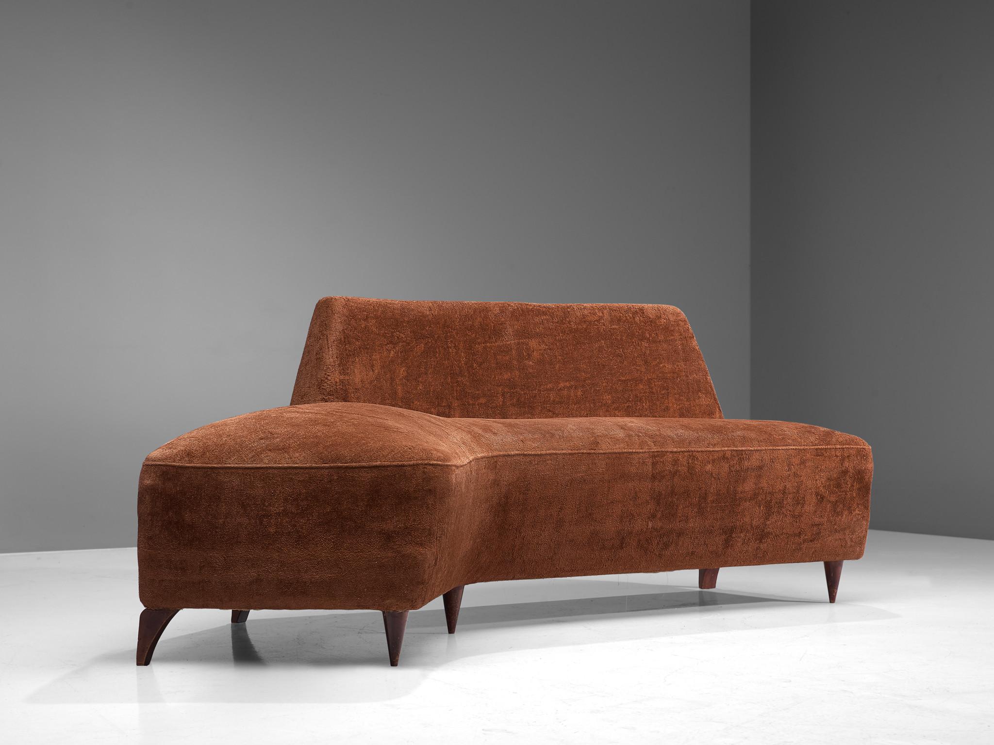 Organic Shaped Sofa in the Style of Taichiro Nakay For Sale at 1stDibs