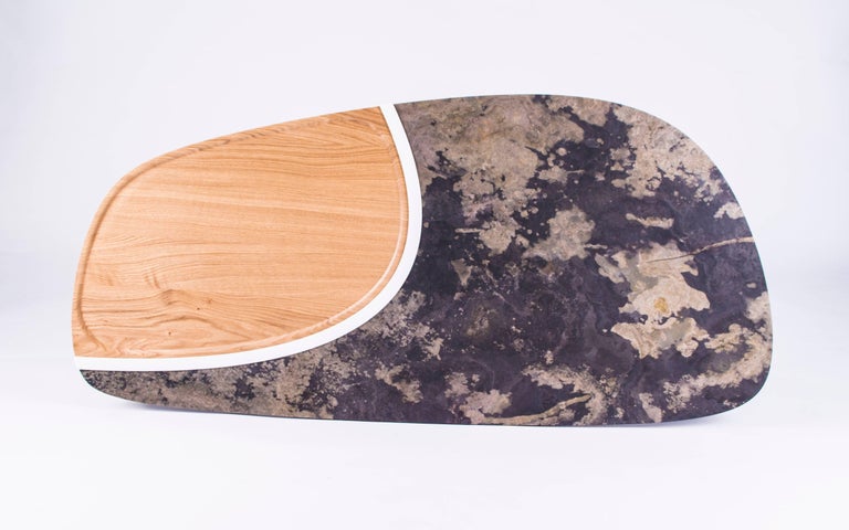 Organic Slate Designer's Centre Table, France, 2016 For Sale at 1stDibs