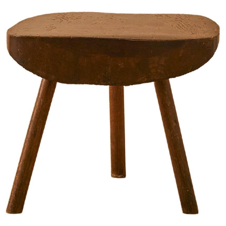 Organic Studio Craft Stool For Sale at 1stDibs