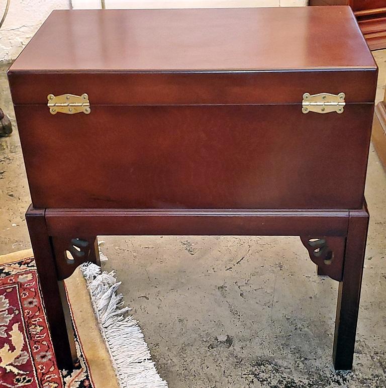 Oriental Box on Stand at 1stDibs