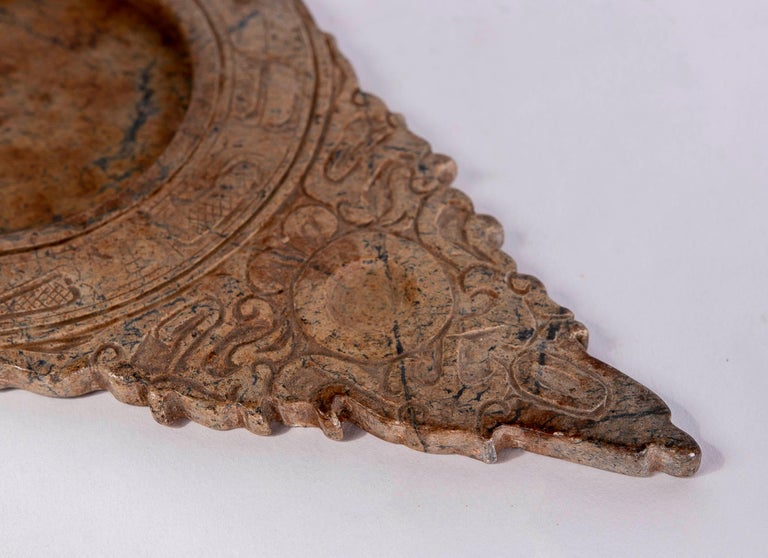 Oriental Style Hand-Carved Stone For Sale at 1stDibs