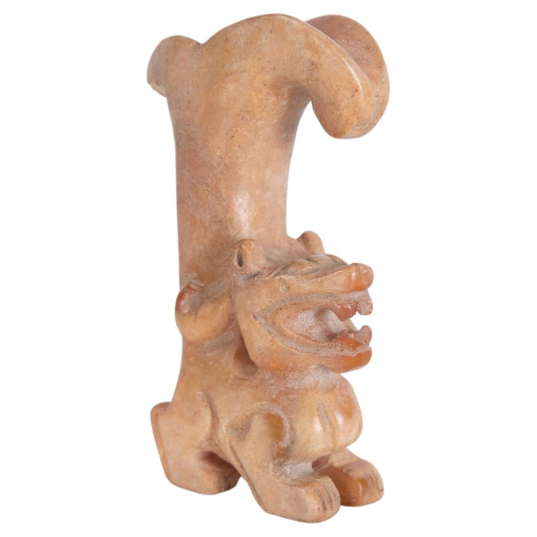 Oriental Style Hand-Carved Stone For Sale at 1stDibs