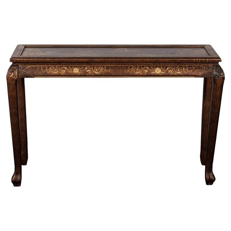 Oriental Style Sofa Table at 1stDibs | oriental sofa table, oriental sofa