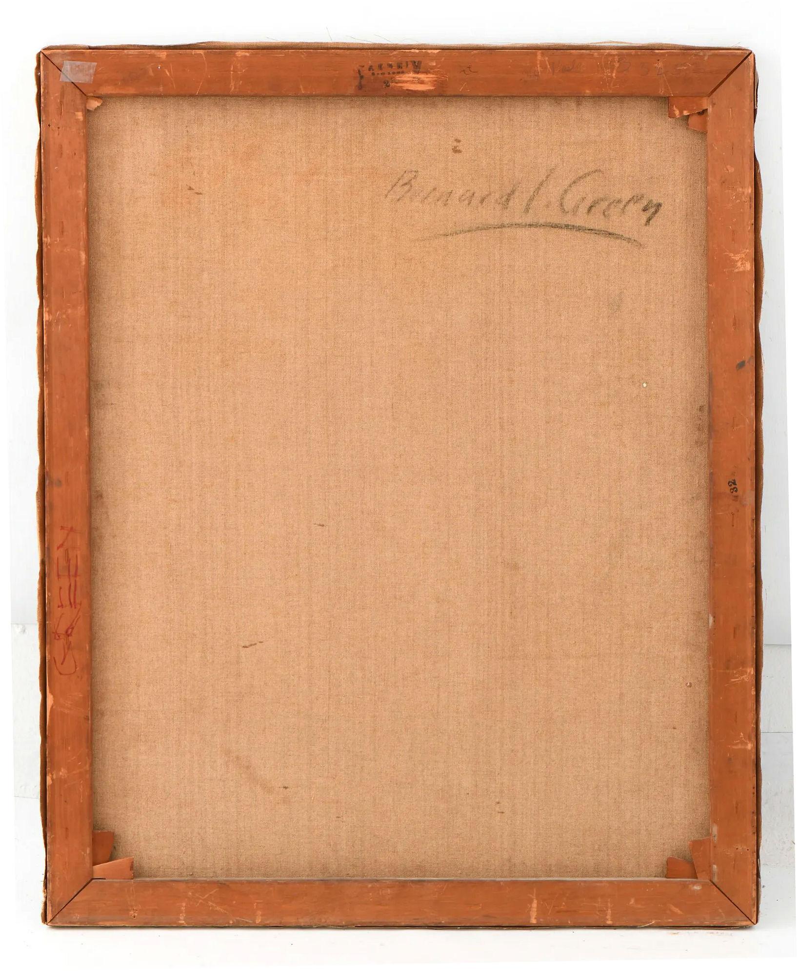 Orientalist Portrait Oil Painting by Bernard Green (Russian-American ...