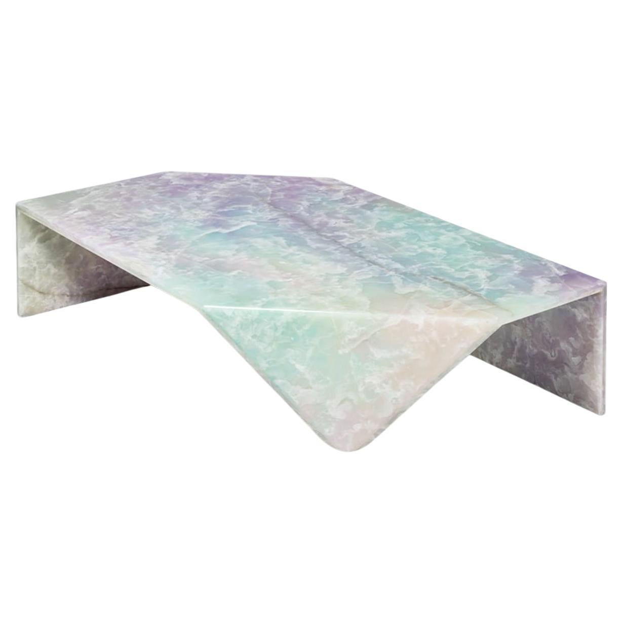 Origami Amethyst Coffee Table by Budri For Sale at 1stDibs