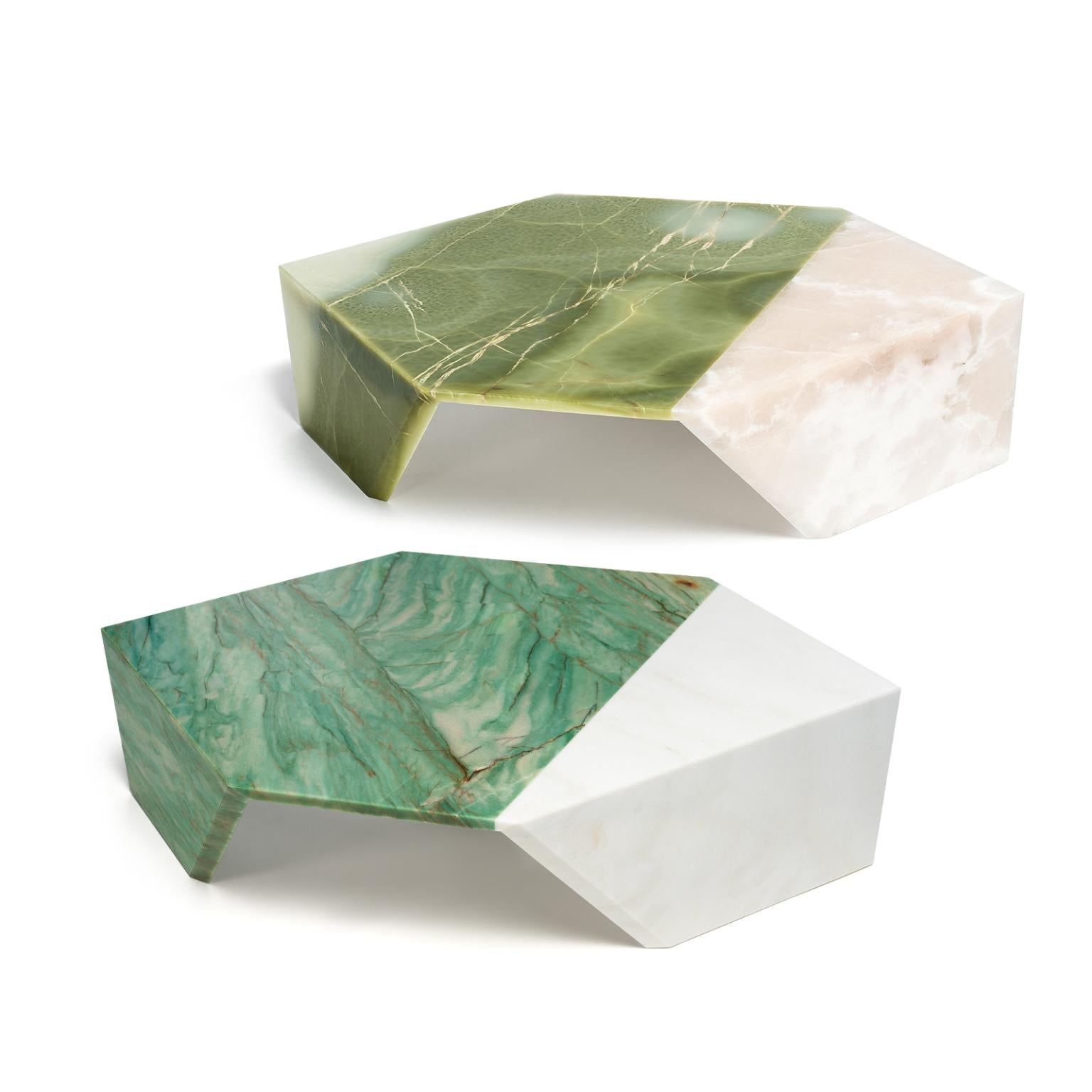 Origami Bicolor S Coffee Table by Budri For Sale at 1stDibs