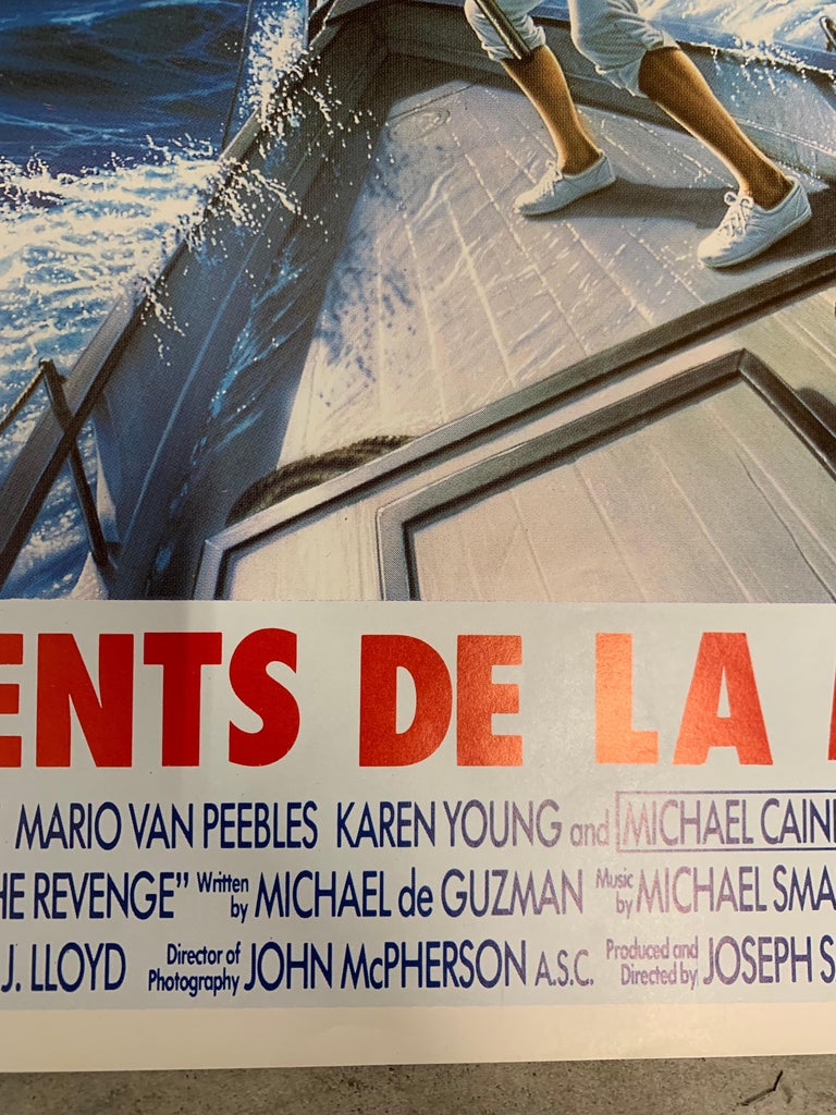 Origianal 1987 Film Poster Jaws 4 The Revenge from Begium at 1stDibs ...