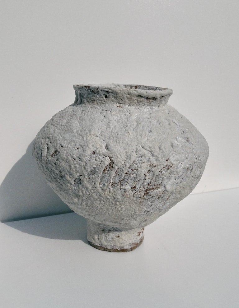 Origin Stoneware with Chamotte Sculpture by Lisa Geue For Sale at 1stDibs