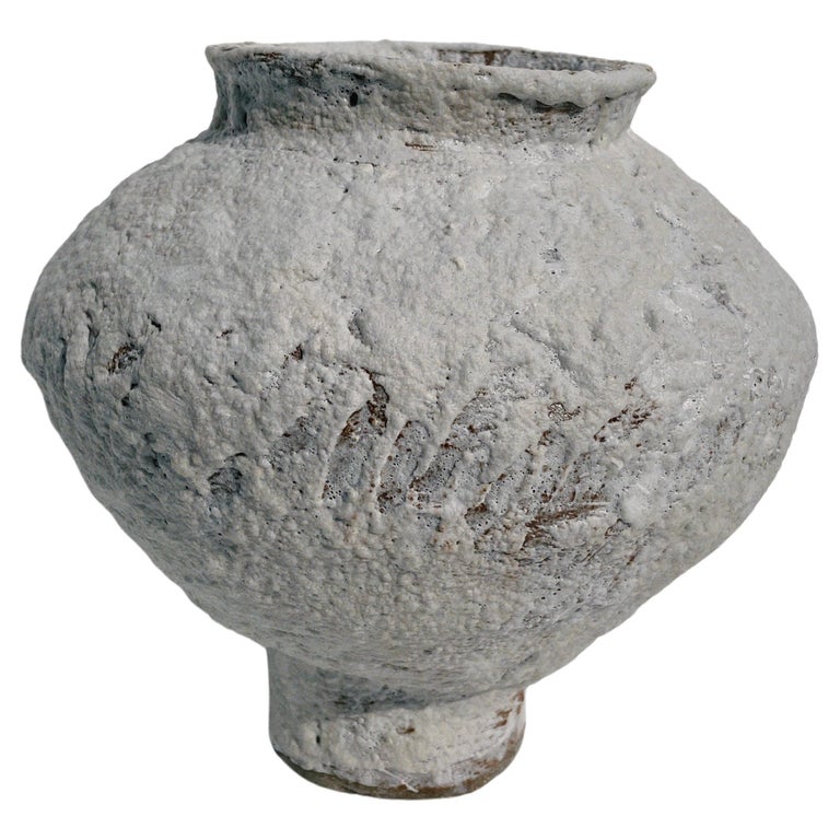 Origin Stoneware with Chamotte Sculpture by Lisa Geue For Sale at 1stDibs