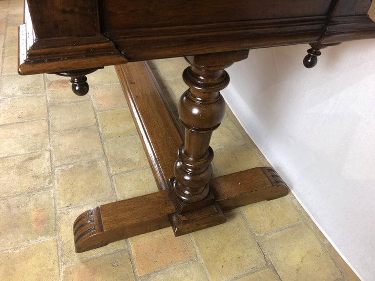 18th Century French Louis XIII Walnut Sofa Console or Display Table For ...