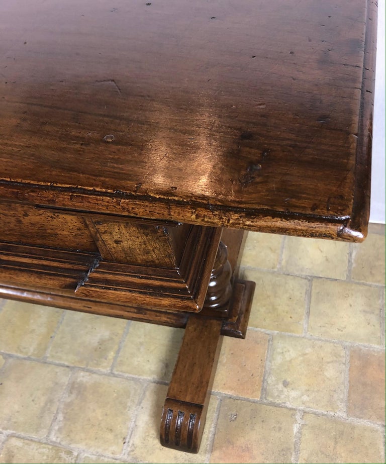 18th Century French Louis XIII Walnut Sofa Console or Display Table For ...