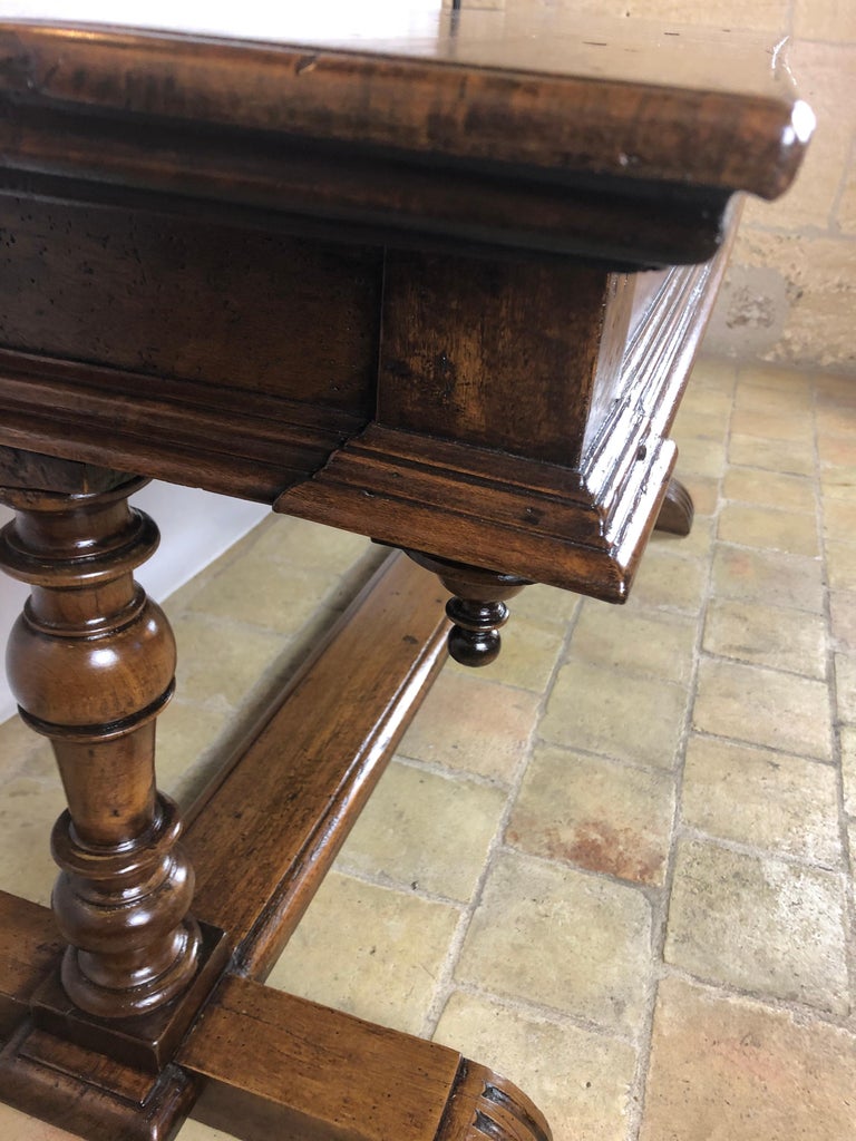 18th Century French Louis XIII Walnut Sofa Console or Display Table For ...