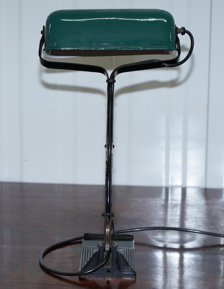 Original 1930s Erpe Belgium Industrial Factory Lamp Fully Serviced and ...