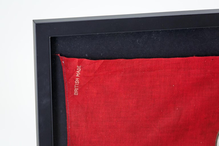 Original 1937 God Save The King Coronation Flag For Sale at 1stDibs