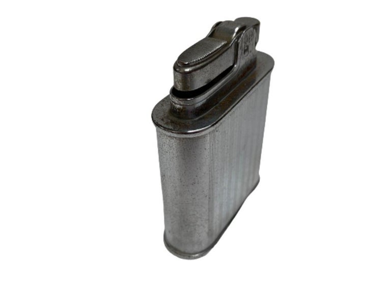 Original 1950 Stripped Table Lighter by Hilton For Sale at 1stDibs