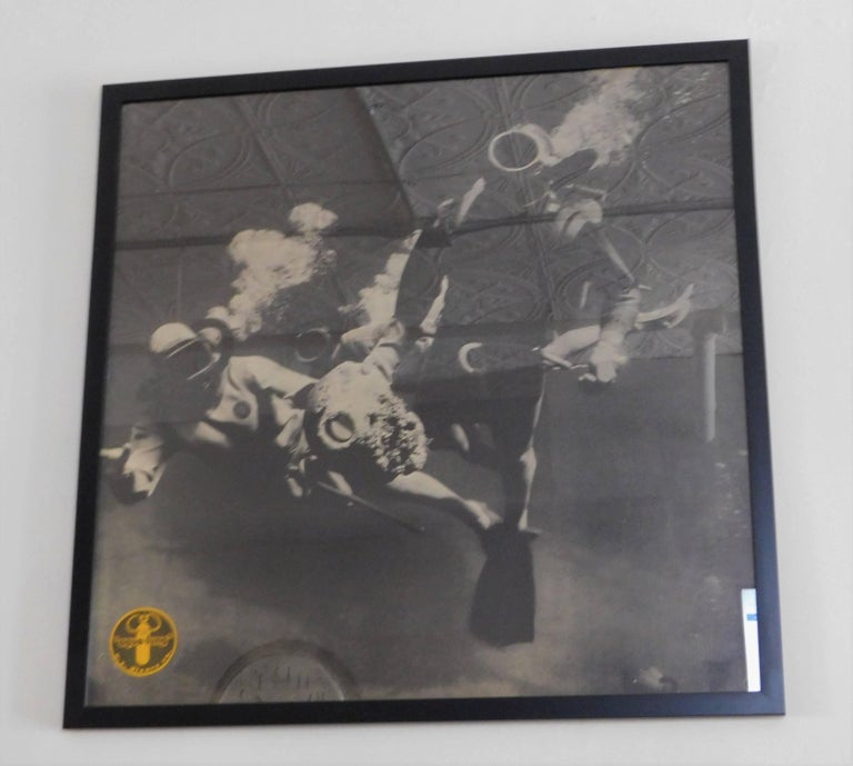 Original 1950s Aqua-Lung U.S. Divers Company Scuba Diving Poster at ...