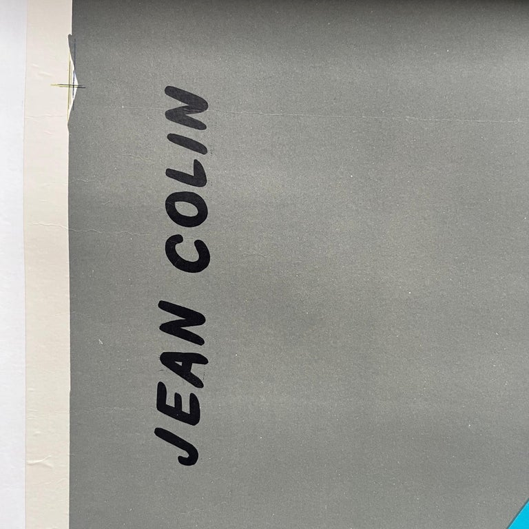 Original 1960s French Television Advertising Poster, Jean Colin For ...