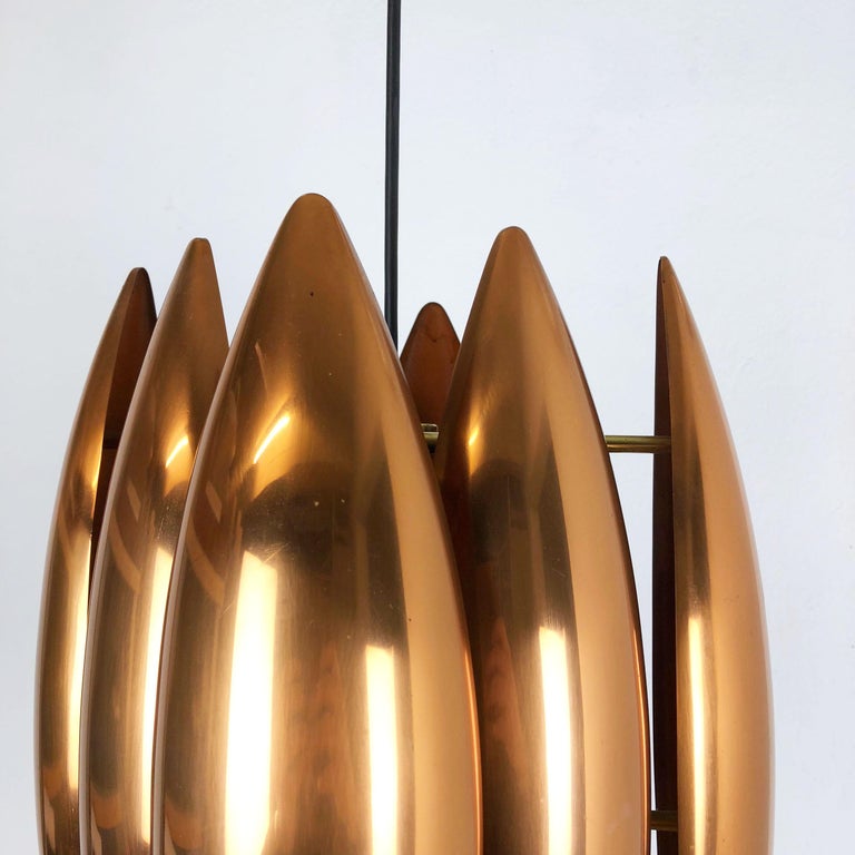 Original 1960s "Kastor" Pendant Light by Jo Hammerborg for Fog and ...