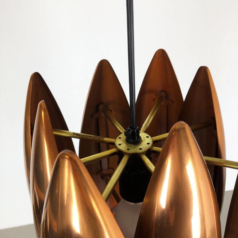 Original 1960s "Kastor" Pendant Light by Jo Hammerborg for Fog and ...