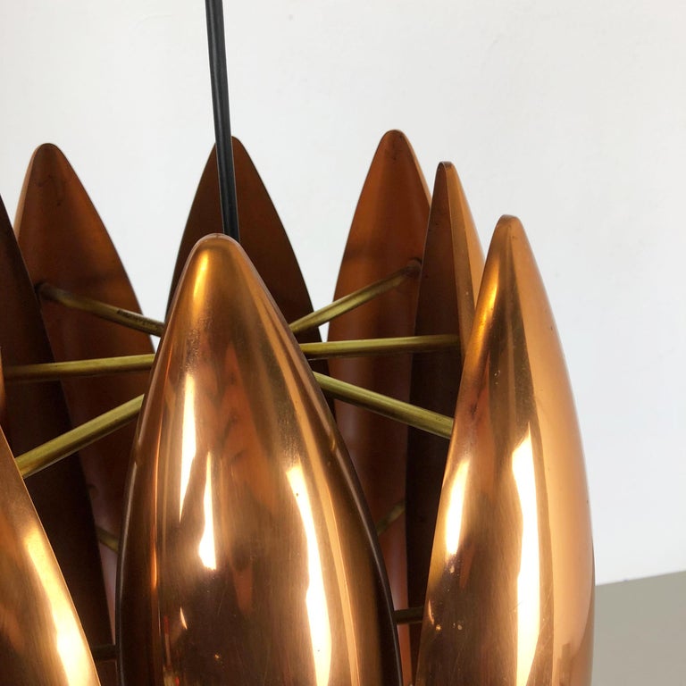 Original 1960s "Kastor" Pendant Light by Jo Hammerborg for Fog and ...