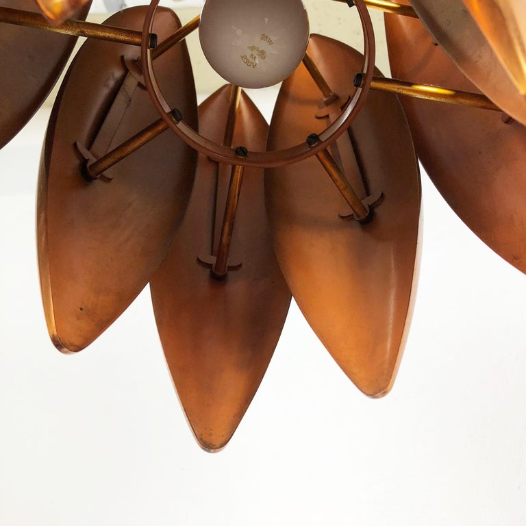 Original 1960s "Kastor" Pendant Light by Jo Hammerborg for Fog and ...
