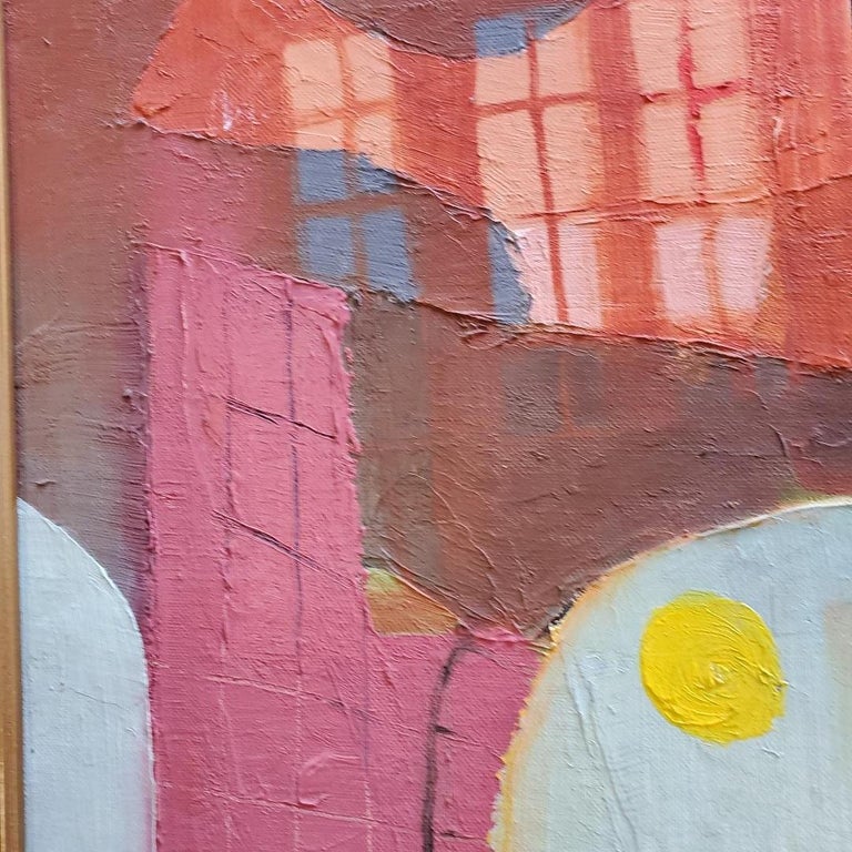 Original 1960s Oil Painting by Well Known Artist Nan Auldin with ...