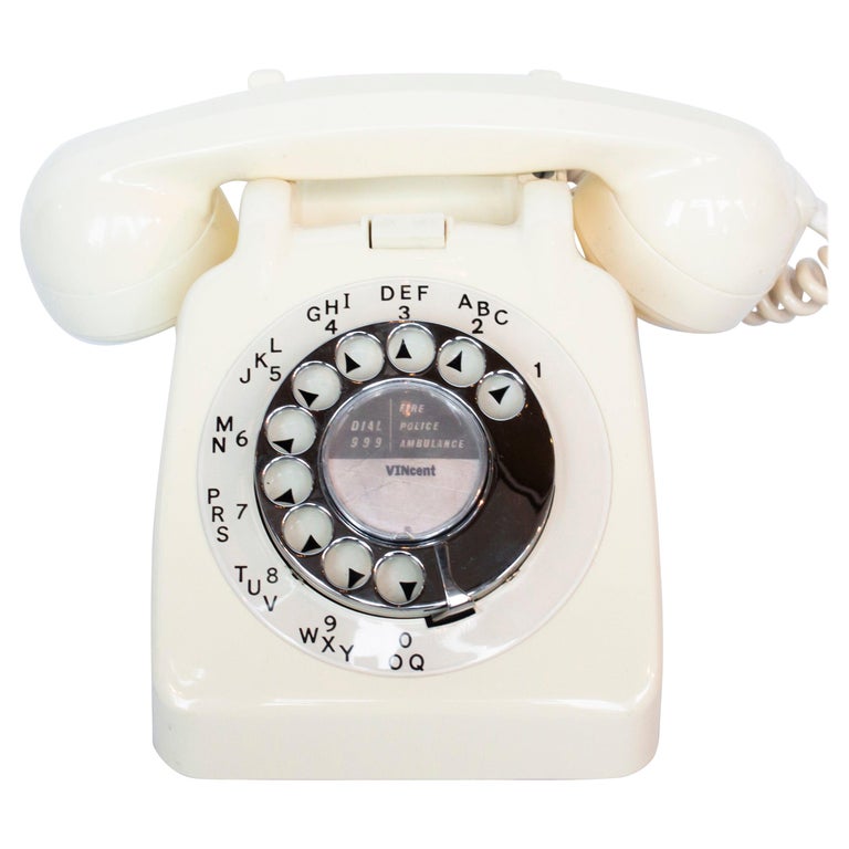 Original 1961 GPO Model 706 Telephone in Ivory, On/Off Bell Feature at ...