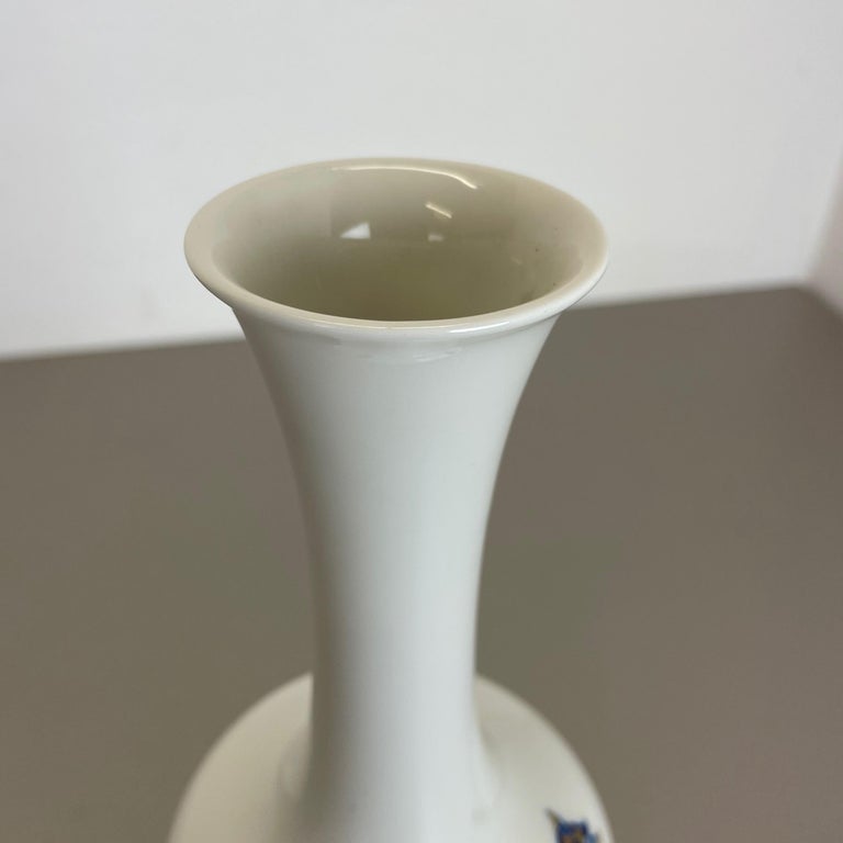 Original 1970s Op Art Vase Porcelain German Vase by Heinrich Ceramics ...