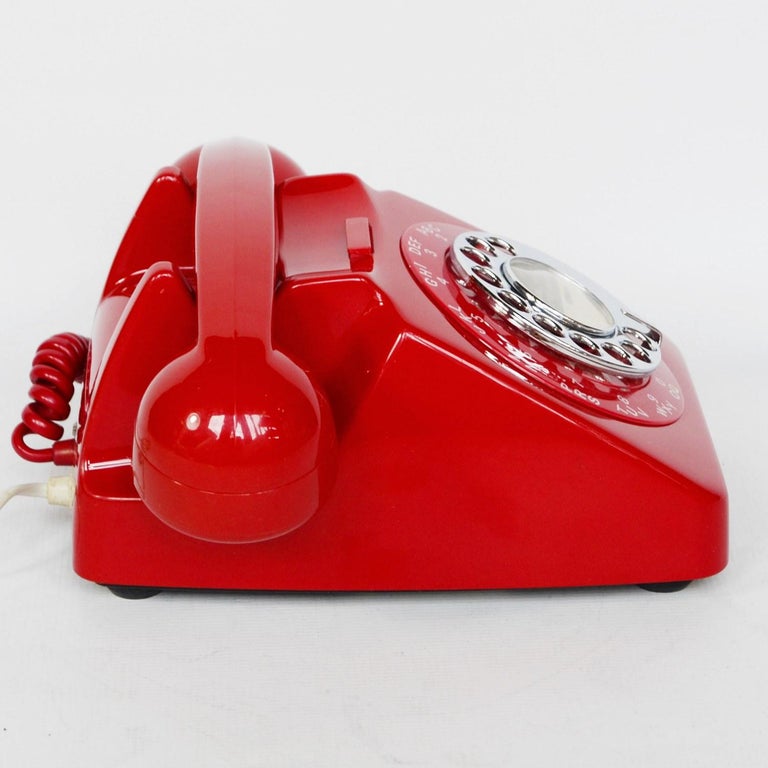 Original 1970s Red GPO Model 746L Telephone Full Working Order at 1stDibs