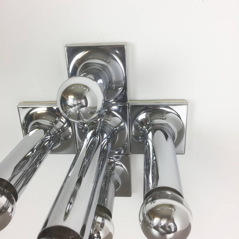 Original 1970s Staff Tube Ceiling Wall Lights Designed by Rolf Krüger ...