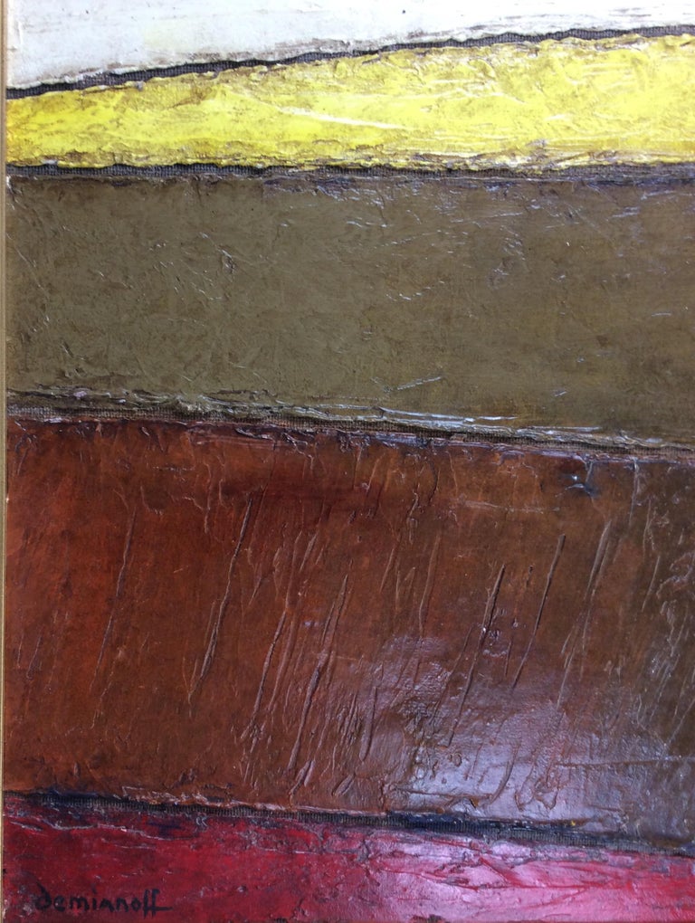 Original 20th Century Abstract Painting by Christian Lagarde Demianoff ...