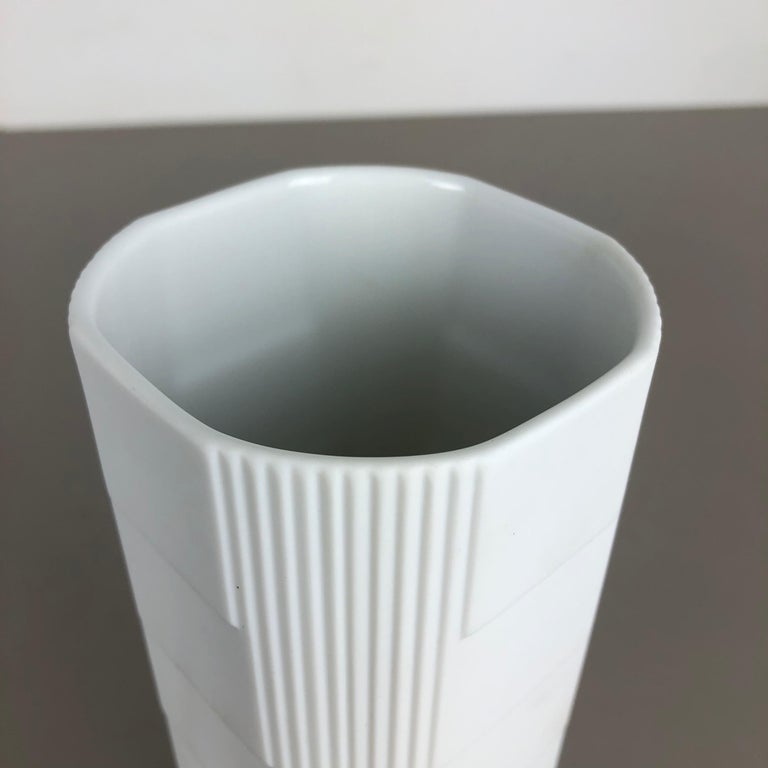 Original Porcelain Op Art Vase by Christa Galtz for Rosenthal Germany ...
