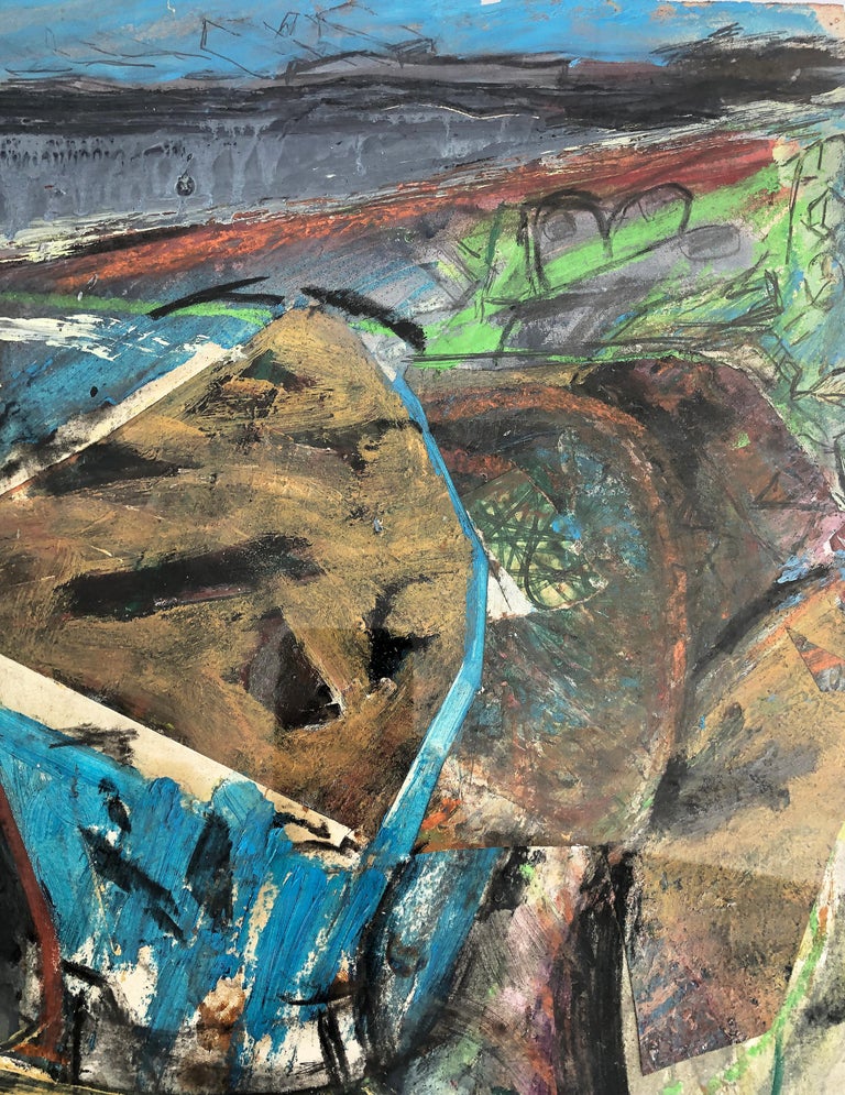 Original Acrylic Abstract Painting by Warren Fischer 1989 For Sale at ...