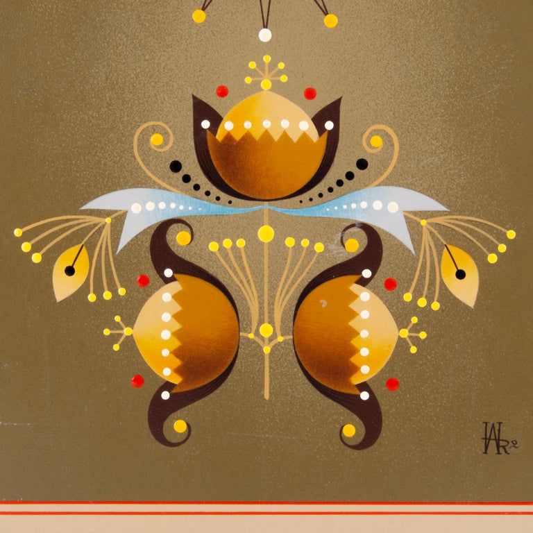 Original Acrylic on Wood Painting of Nature Elements by Alberto Rangel ...