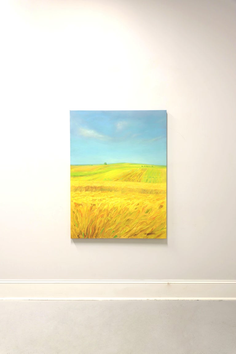 Original Acrylic on Canvas Painting - "Afternoon Wheatfield" - by G ...