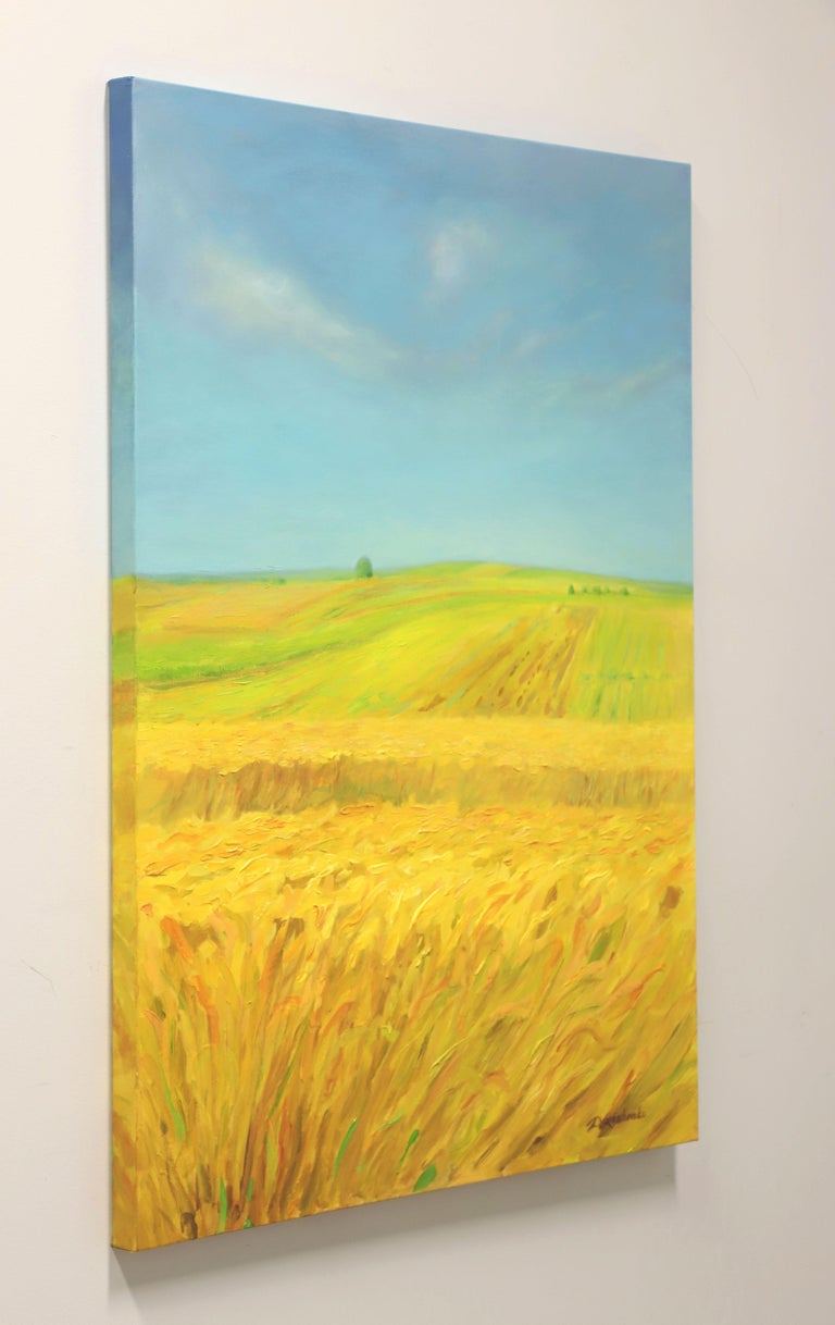 Original Acrylic on Canvas Painting - "Afternoon Wheatfield" - by G ...