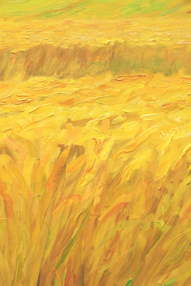 Original Acrylic on Canvas Painting - "Afternoon Wheatfield" - by G ...