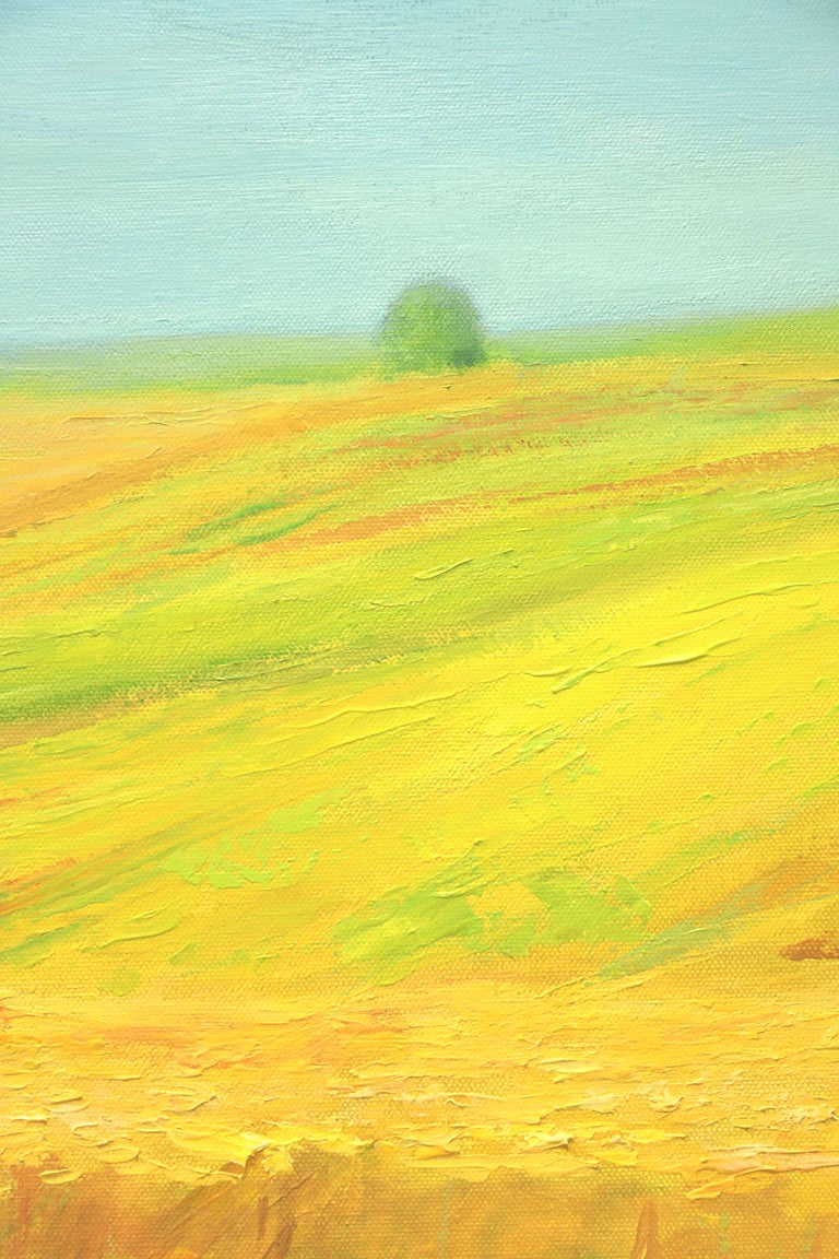 Original Acrylic on Canvas Painting - "Afternoon Wheatfield" - by G ...