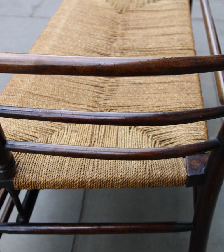 Original Antique Arts and Crafts Sussex Bench by William Morris and Co ...