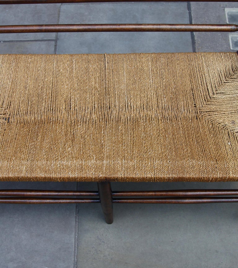 Original Antique Arts and Crafts Sussex Bench by William Morris and Co ...