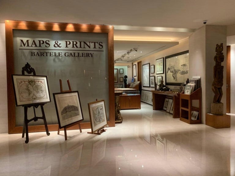 Original Antique Hand-Colored Map of Southern Scotland, ca.1600 For ...