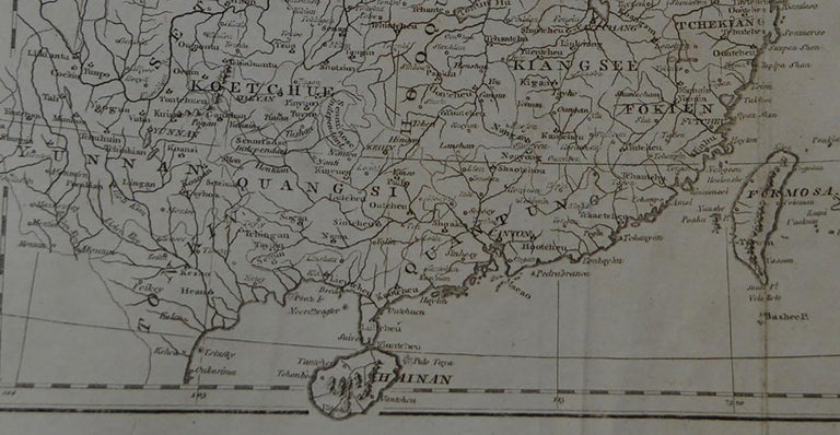 Original Antique Map of China, circa 1800 For Sale at 1stDibs
